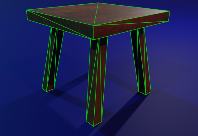 a wooden chair with scuffs and abrasions Free 3D Model in Stool 3DExport