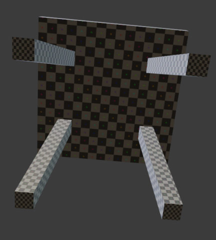 a wooden chair with scuffs and abrasions Free 3D Model in Stool 3DExport