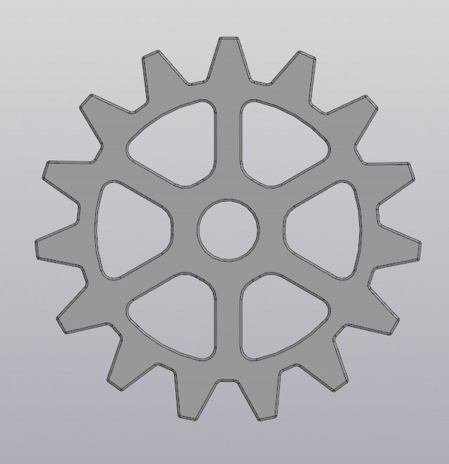 Cup coaster Gear 3D Print Model in Decor 3DExport