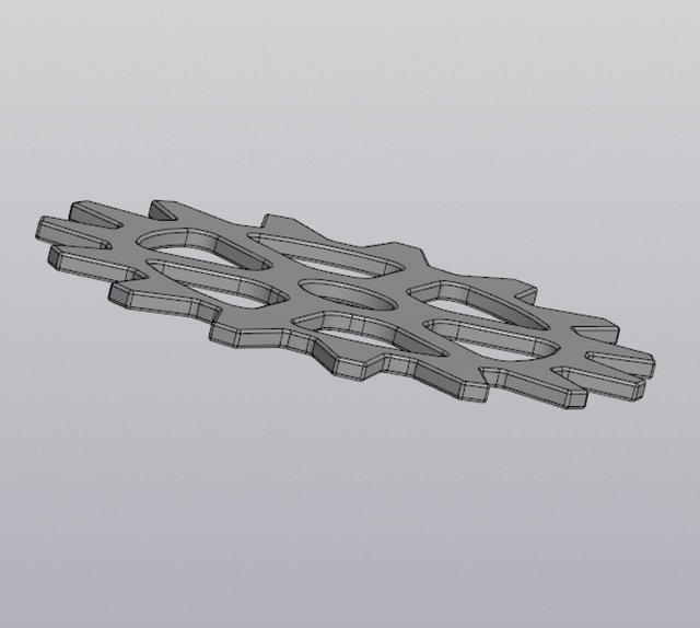 Cup coaster Gear 3D Print Model in Decor 3DExport