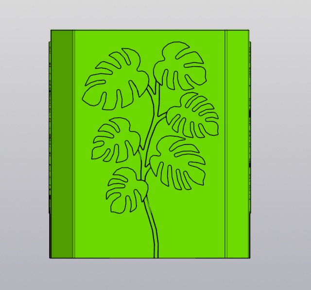 Monstera plant Planter 3D Print Model in Decor 3DExport