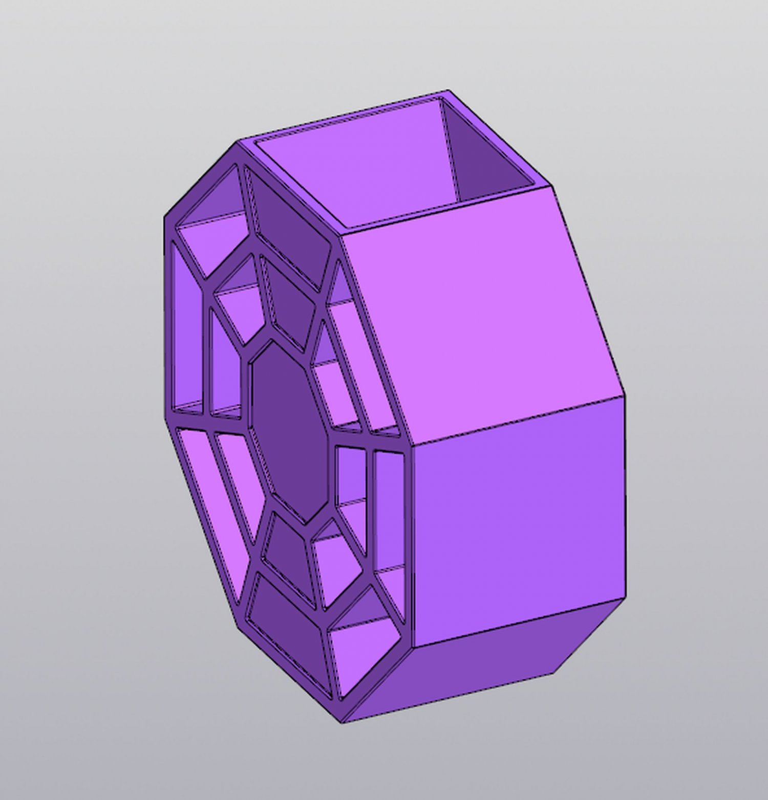 Octagon 3d Model