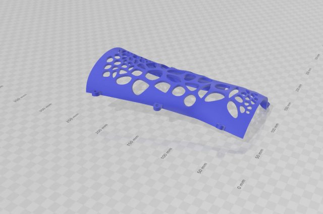 arm splint - 3d print Modelo de impresión 3D in Ingeniería 3DExport