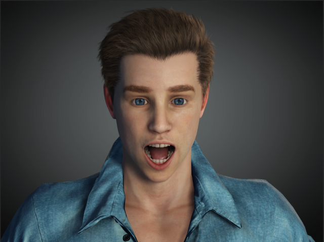 rigged - men 3D Model in Man 3DExport