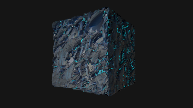 stylized crystal pbr texture CG Textures in Rock 3DExport