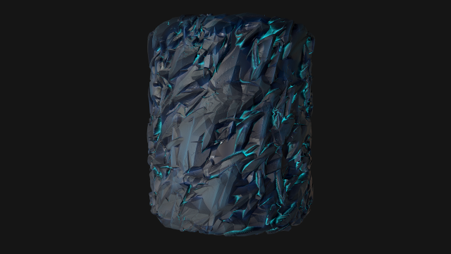 stylized crystal pbr texture CG Textures in Rock 3DExport