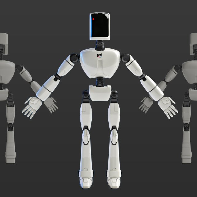 pal max robot 3D Model in Robot 3DExport