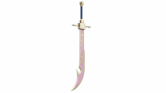 Sword 22 3D Model in Melee 3DExport