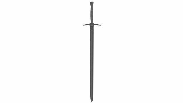Longsword 7 3D Model in Melee 3DExport