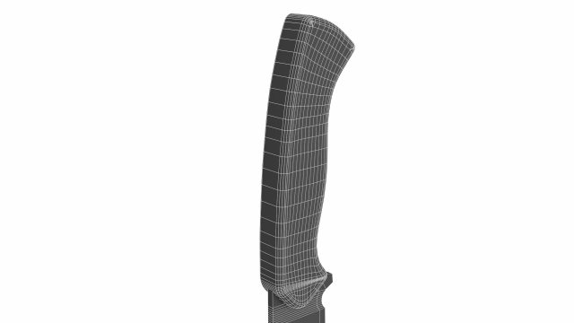 Machete 3D Model in Melee 3DExport