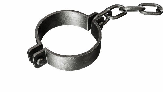 Shackles with weight 3D Model in Other 3DExport
