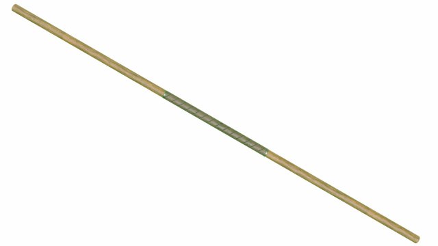 Staff bo 3D Model in Melee 3DExport