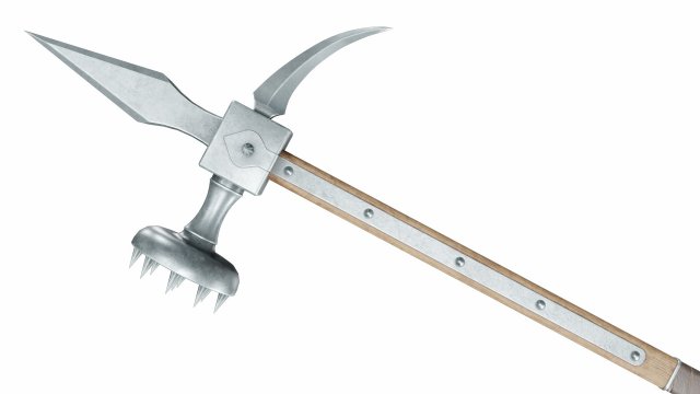 Lucerne hammer 3D Model in Melee 3DExport