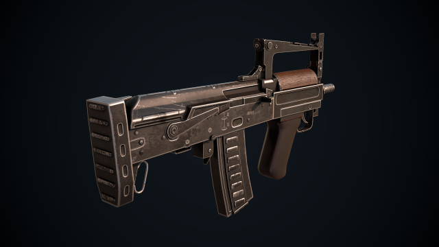 - groza groza oc 14 rifle fbx and texture 3D Model in Rifle 3DExport