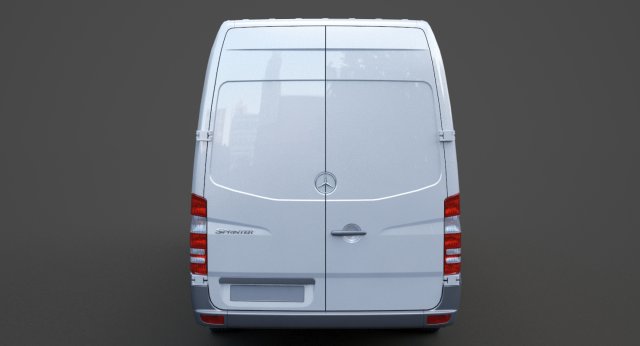Mercedes-Benz Sprinter 3D Model in Van and Minivan 3DExport