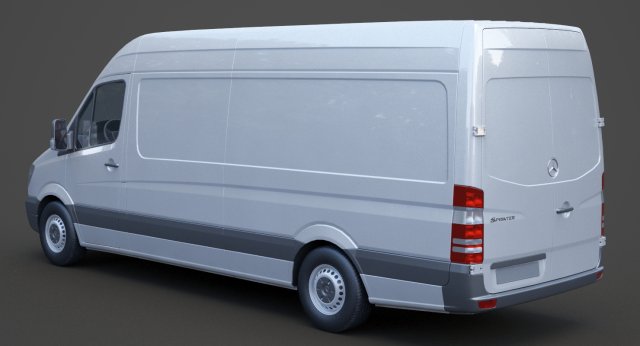 Mercedes-Benz Sprinter 3D Model in Van and Minivan 3DExport
