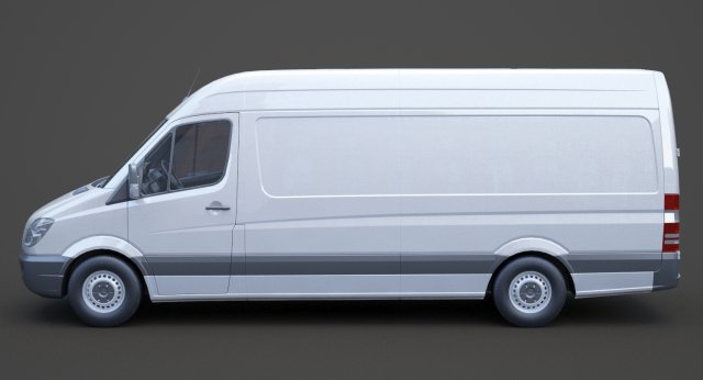 Mercedes-Benz Sprinter 3D Model in Van and Minivan 3DExport