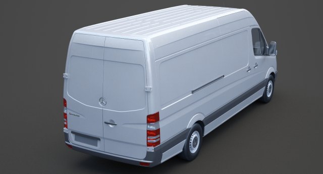 Mercedes-Benz Sprinter 3D Model in Van and Minivan 3DExport