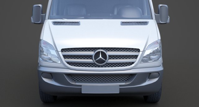 Mercedes-Benz Sprinter 3D Model in Van and Minivan 3DExport