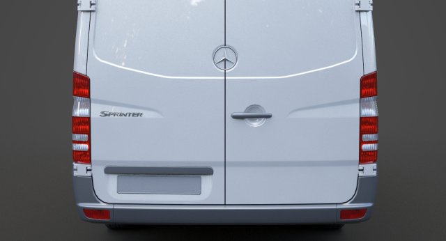 Mercedes-Benz Sprinter 3D Model in Van and Minivan 3DExport