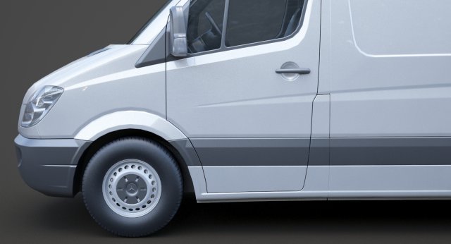 Mercedes-Benz Sprinter 3D Model in Van and Minivan 3DExport