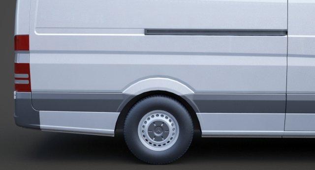 Mercedes-Benz Sprinter 3D Model in Van and Minivan 3DExport
