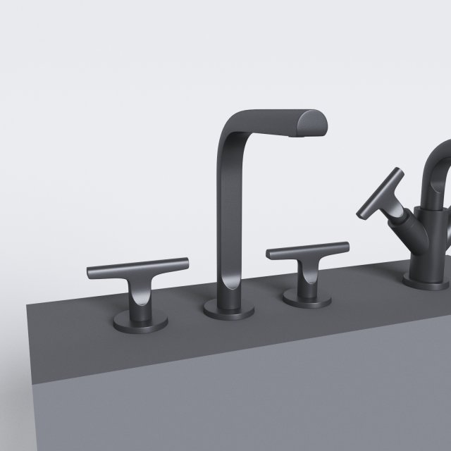 Fantini Rubinetti - SAILING 3D Model in Bathroom 3DExport