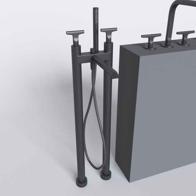 Fantini Rubinetti - SAILING 3D Model in Bathroom 3DExport