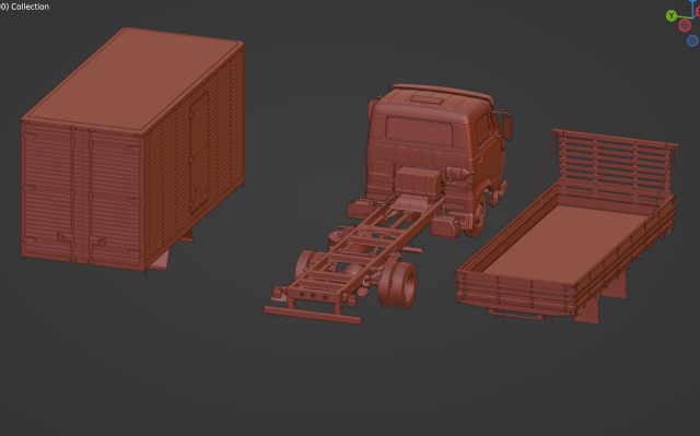 Fbx obj x3d Pack Mercedes Volkswagen chevrolet 3D Model in Royal Cars 3DExport