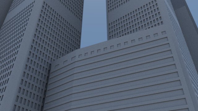 WTC COMPLEX OLD AND NEW 3D Model in Buildings 3DExport