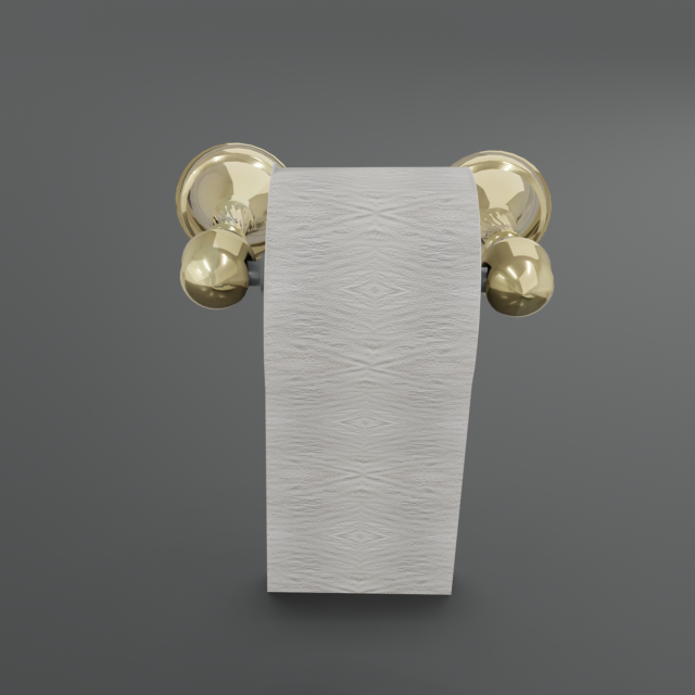 toilet paper holder 3D Model in Bathroom 3DExport