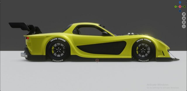 Mazda RX-7 Veilside Bodykit 3D Model in Sport Cars 3DExport