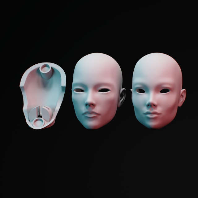 Bjd doll for 3d printing anna 30cm 3D Print Model in Toys 3DExport