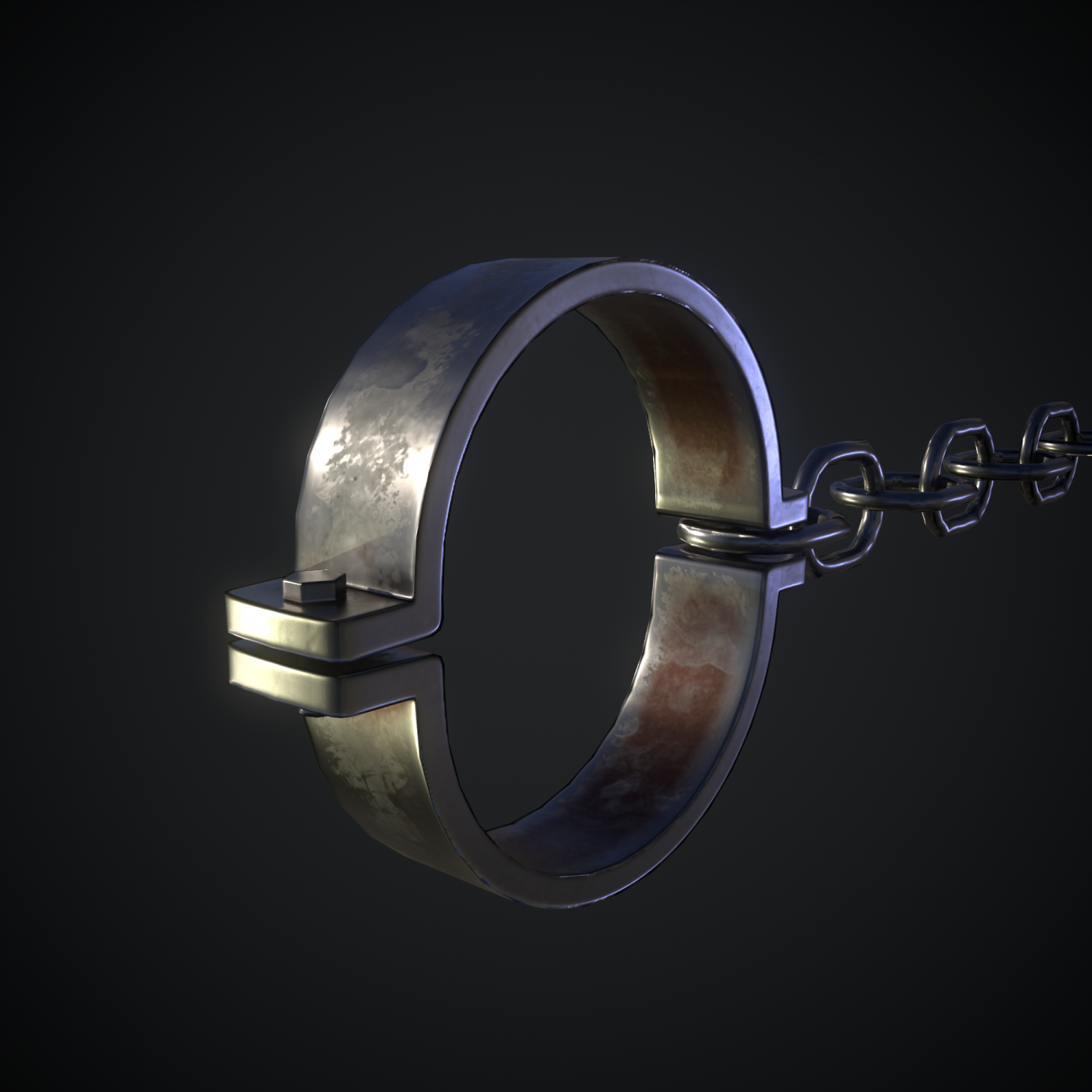 medieval shackles low-poly 3D Models in Other 3DExport