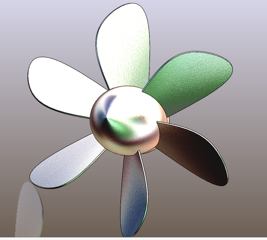 propeller 3D Print Model in Engineering 3DExport