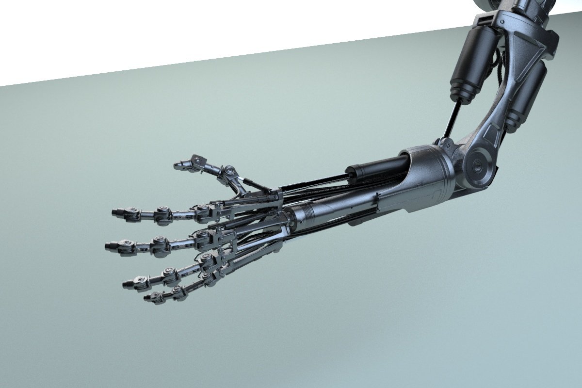 3D Printable Terminator Arm (inches) By The Serial, 56% OFF