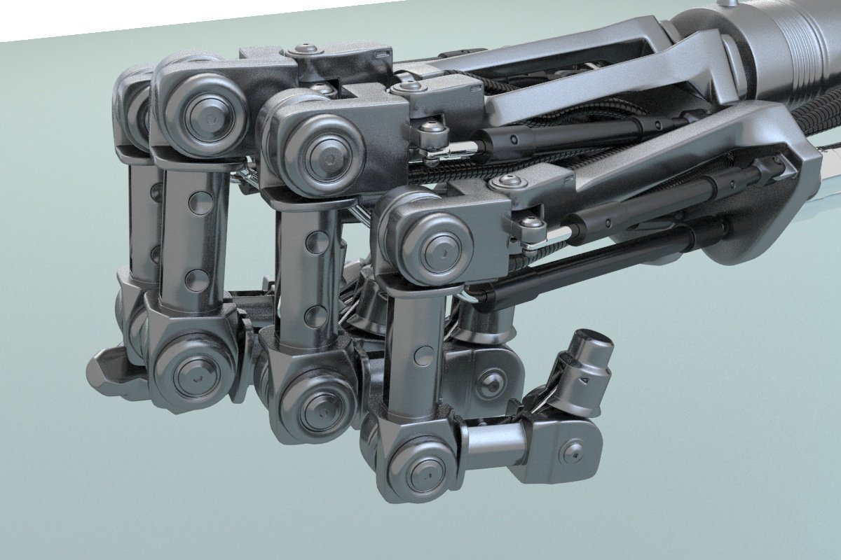 3D Printable Terminator Arm (inches) By The Serial, 56% OFF