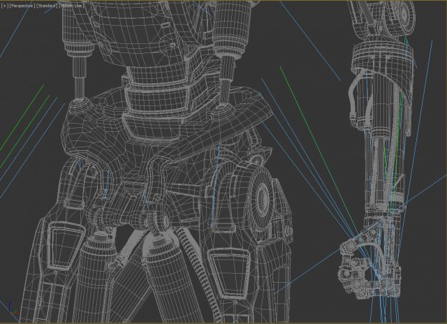 Terminator T800 Salvation Endoskeleton 3D Model in Robot 3DExport
