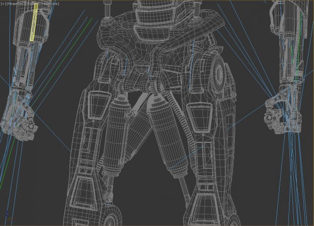 Terminator T800 Salvation Endoskeleton 3D Model in Robot 3DExport