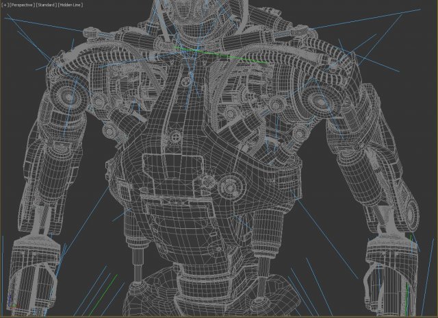 Terminator T800 Salvation Endoskeleton 3D Model in Robot 3DExport