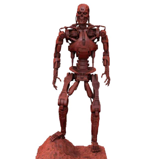 T-800 T2 TERMINATOR 3D Print Model in Figurines 3DExport