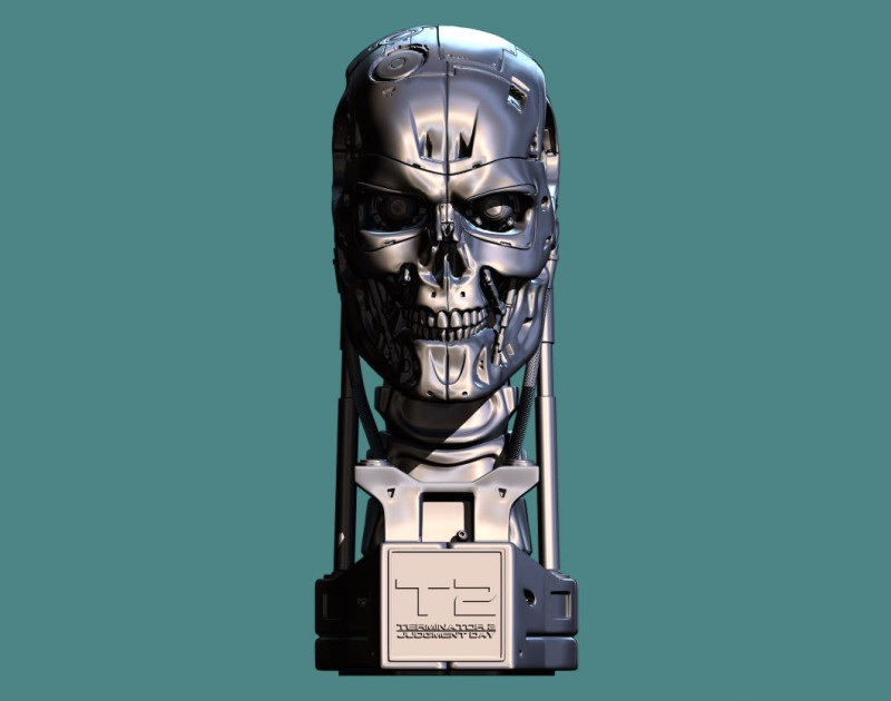 T-800 Skill Terminator 2 Judgment Day V3 Replica 3D Print Model in ...