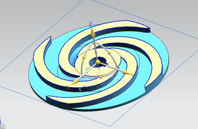 impeller 3D Model in Parts 3DExport
