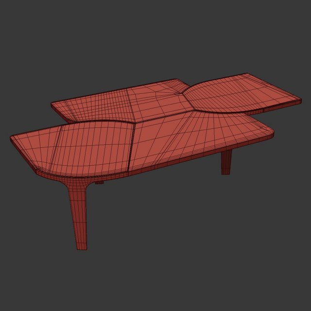 Turri SOUL Coffee Tables 3D Model in Table 3DExport