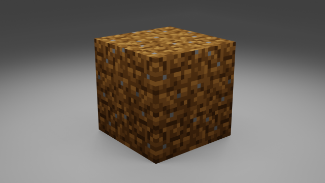 minecraft block 3D Model in Other 3DExport