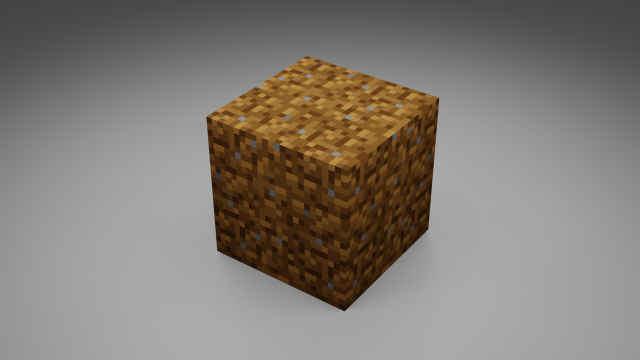 minecraft block 3D Model in Other 3DExport