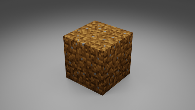 minecraft block 3D Model in Other 3DExport