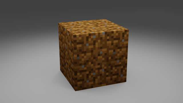 minecraft block 3D Model in Other 3DExport