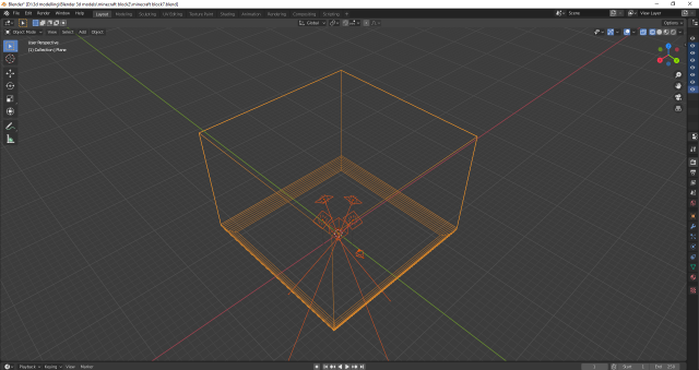 minecraft block 3D Model in Other 3DExport