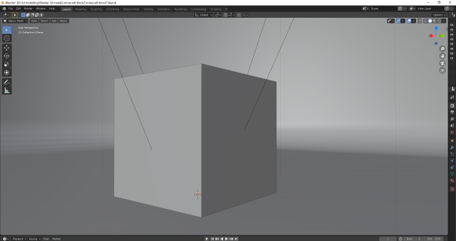 minecraft block 3D Model in Other 3DExport